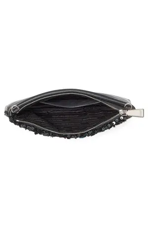 Kate Spade New York Nova Fringe Embellished Clutch