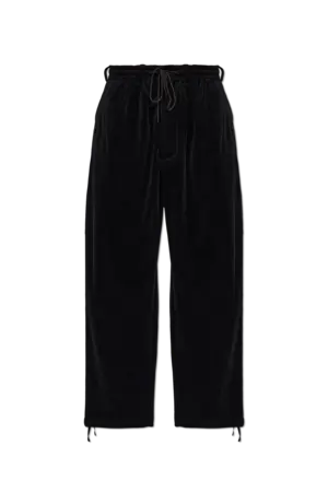 Y3 Corduroy Trousers - Black