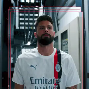 PUMA Ac Milan 23/24 Away Authentic Jersey - White