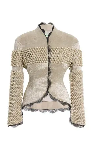 WIEDERHOEFT Embroidered Tulip Jacket
