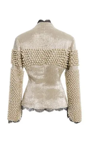 WIEDERHOEFT Embroidered Tulip Jacket