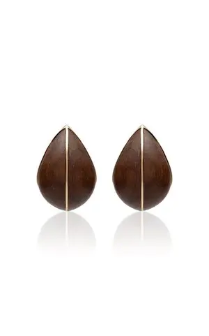 Cult Gaia Luma Earring - Brown
