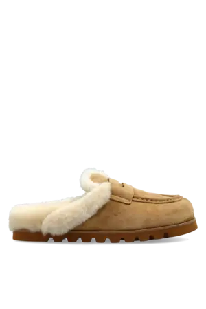 NAKED WOLFE Naked Wolfe Beige ‘Corded’ Mules Beige