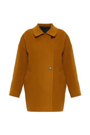 Paul Smith Double-breasted Wool Coat - Brown