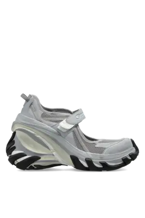 Balenciaga Hydra Mary Jane’ Wedge Shoes - Grey