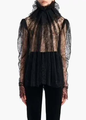 Khaite Bonnie Top In Lace