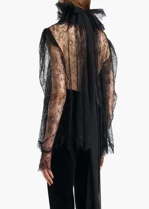Khaite Bonnie Top In Lace