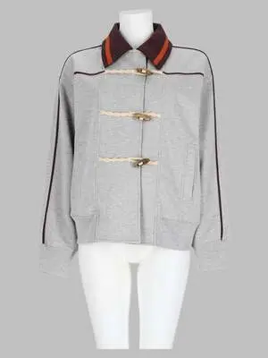 Dries Van Noten Dries Van Noten Women's Made-in-Turkey Sports Jacket Grey