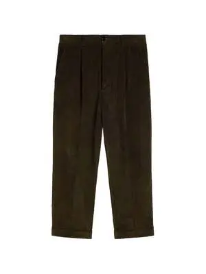 AMI Paris Carrot Trousers - Choltbrown