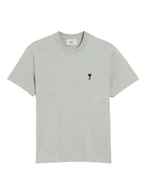 AMI Paris Of Coeur Mini T-shirt - Hthgrey