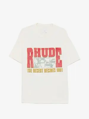 Rhude The Desert Decides Graphic Tee - Whtrdmulti