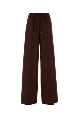 Max Mara Wool Slalom Wide-leg Pants