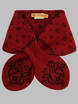 Guest In Residence Wool Cashmere Scarf - Red