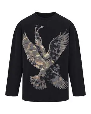 PDF Graphic Print Long Sleeve T-shirt