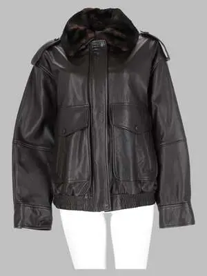 Loulou De Saison 100% Leather Jacket