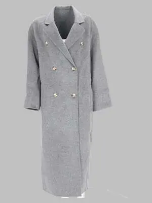 Loulou De Saison Wool & Cashmere Trench Coat