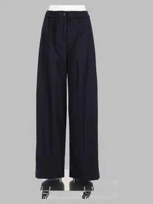 NUDE Wool Blend Trousers - Blue