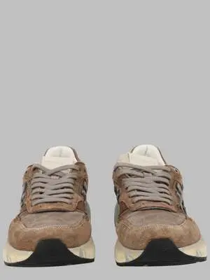 Premiata Low-profile Premium Sneakers - Grey