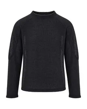 Satisfy Waffle Knit Mock Neck Long Sleeve Top