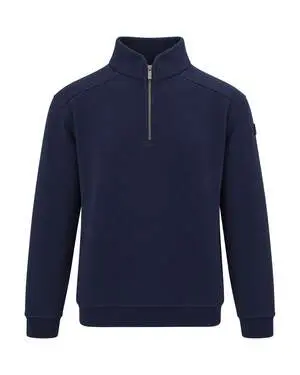 K-WAY Quarter-zip Sweatshirt - Blue Depth