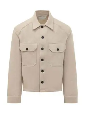 Studio Nicholson Slim Fit Overshirt - Feather