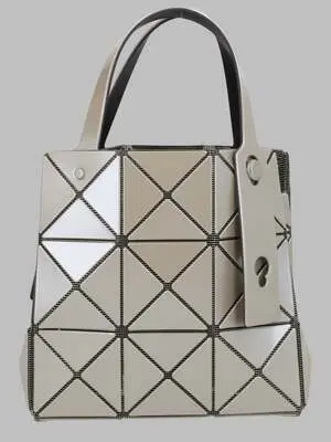 Issey Miyake Mini Polyester Handbag - Grey