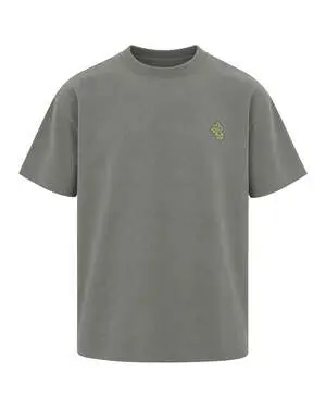 FLANEUR Graphic Crewneck T-shirt - Khaki