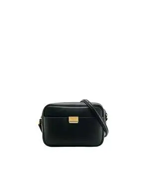 Patrizia Pepe Pebbled Leather Crossbody Bag