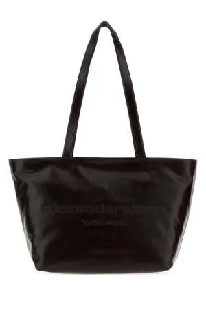 Alexander Wang Medium Punch-detail Leather Shopping Handbag With 29 Cm Width, 25 Cm Height, 16 Cm Depth, 26 Cm Handle