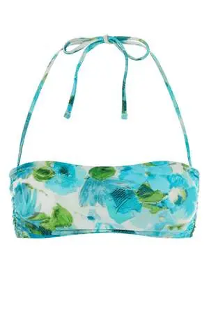 Chloé Stretch Nylon Bikini Top - Printed
