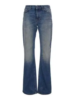 Acne Studios Five-pocket Regular-fit Jeans With Straight Hem