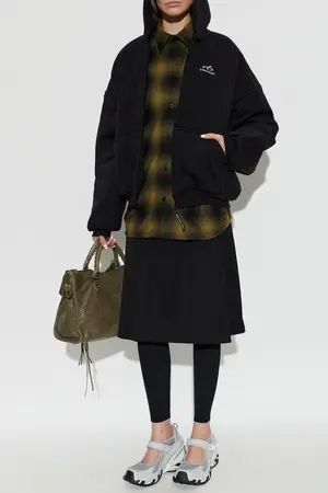 Balenciaga Wool Checked Shirt