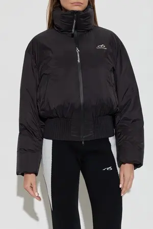 Balenciaga Short Jacket With Ribbed Hem