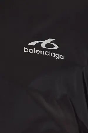 Balenciaga Short Jacket With Ribbed Hem