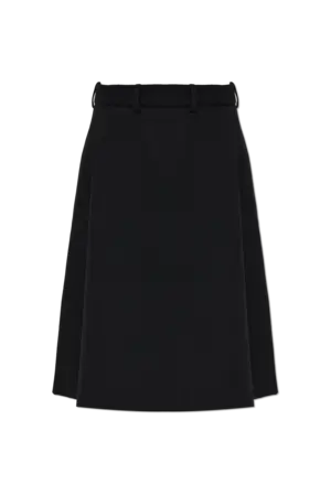 Balenciaga Wool Shorts With A Pleat