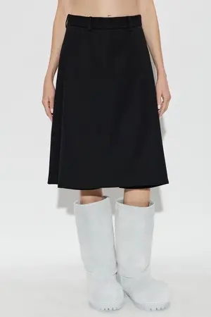 Balenciaga Wool Shorts With A Pleat