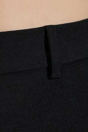 Balenciaga Wool Shorts With A Pleat