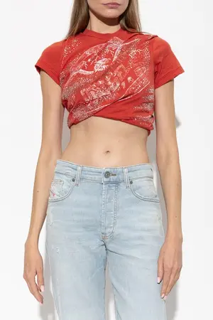 DIESEL® Top ‘t-wincy - Red
