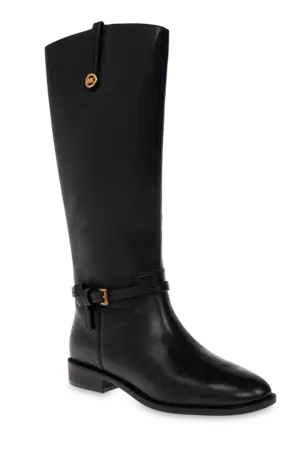 Michael Kors Leather Boots ‘beverly Flat