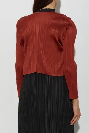 Issey Miyake Pleated Cardigan