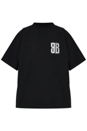 Balenciaga Logo T-shirt - Black