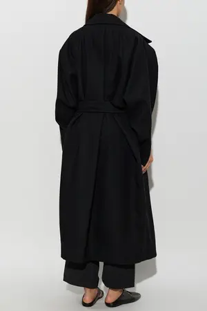 Issey Miyake Belted Wool Coat