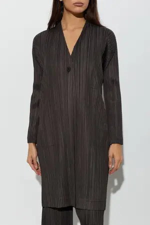 Issey Miyake Pleated Coat