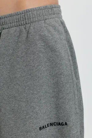 Balenciaga Wide-leg Sweatpants - Grey