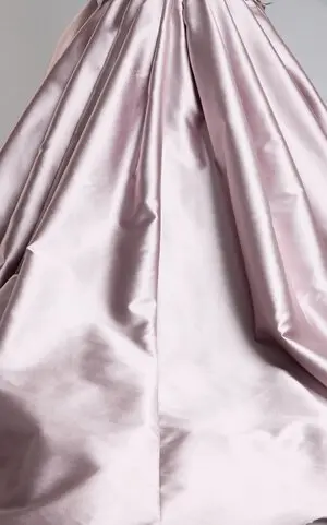 WIEDERHOEFT Stargazer Beaded Silk-mikado Ball Skirt