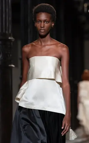 HEIRLOME Rosario Tasseled Silk Top