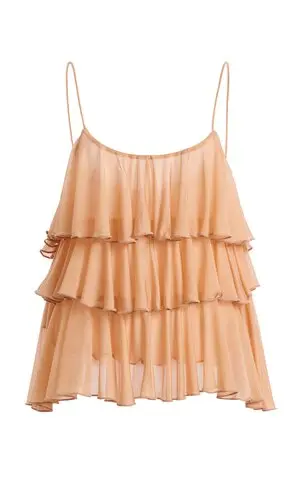 Ulla Johnson Freja Tiered Cami Top