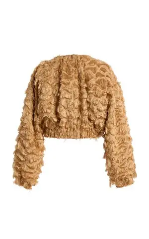 Ulla Johnson Augusta Cotton-blend Cropped Jacket