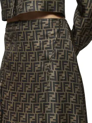 Fendi Ff Maxi Skirt