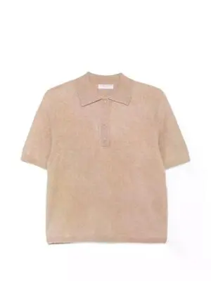 Majestic Filatures Short-sleeve Polo Shirt - Neutrals